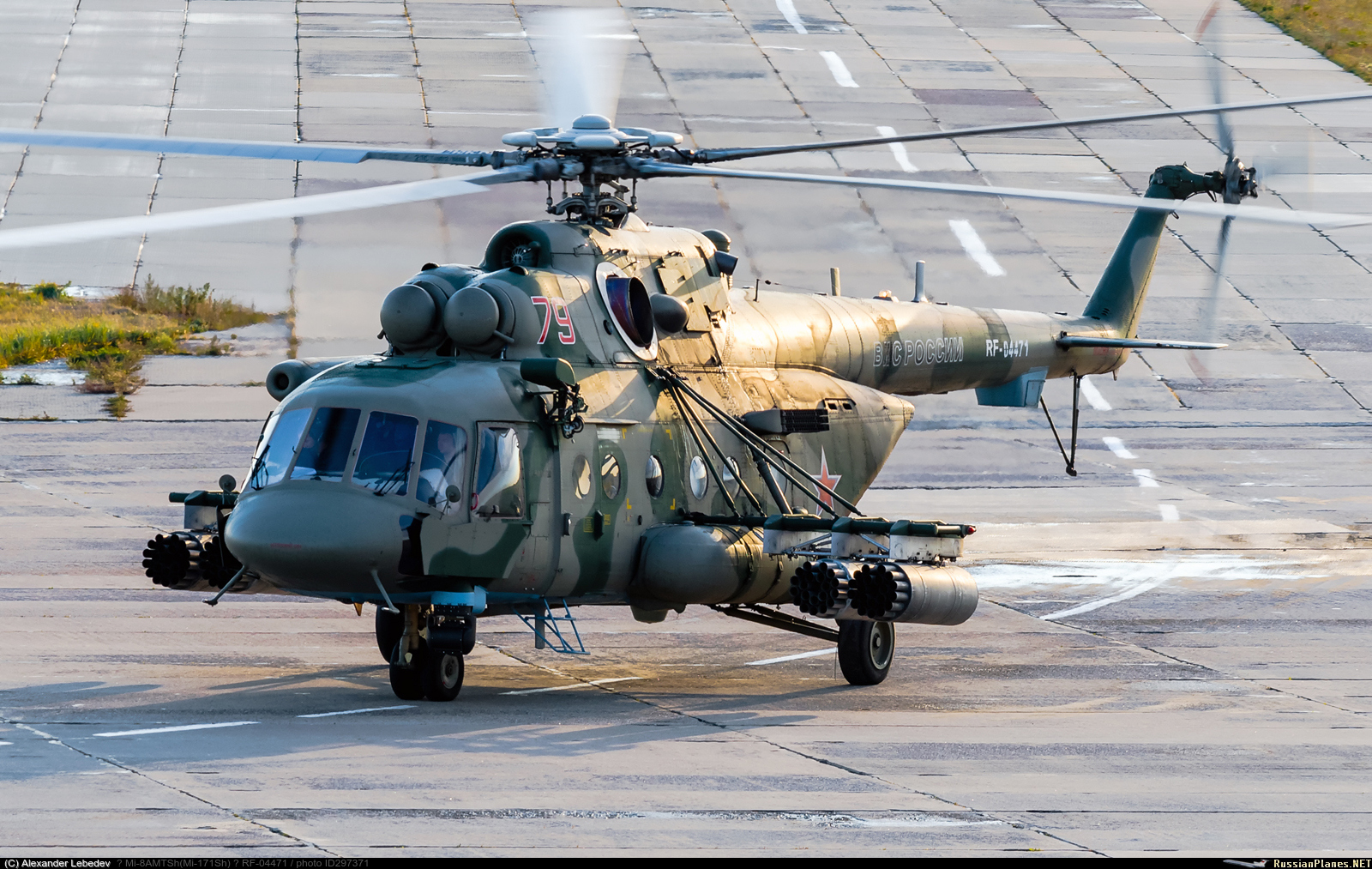 Russian Mi-8AMTSh with rocket pods. 2021. By Alexander Lebedev ...