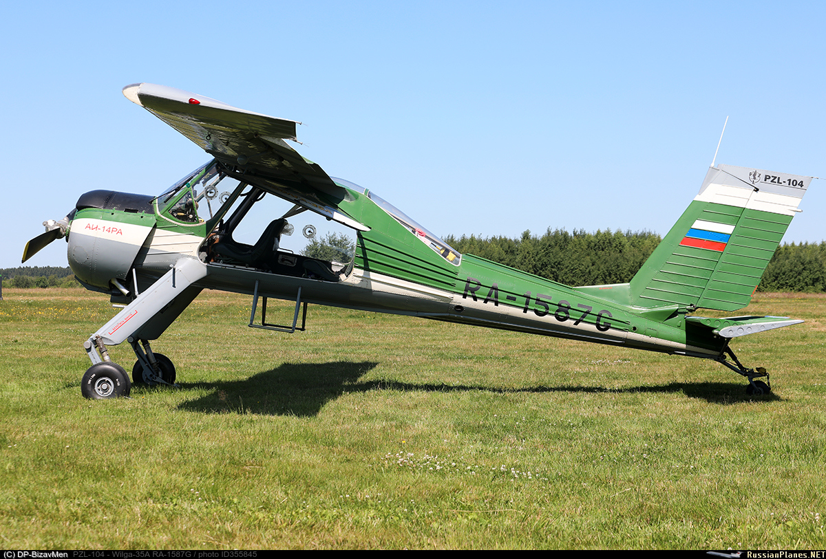 Фотография самолёта · PZL · PZL-104 - Wilga-35A · RA-1587G (зав.н. НеизвЗавPZL104-RA-1587G ...